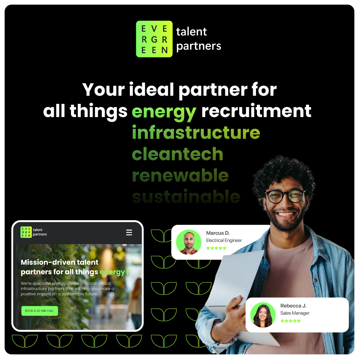 Specialist clean energy recruitment partners | Evergreen Talent Partners